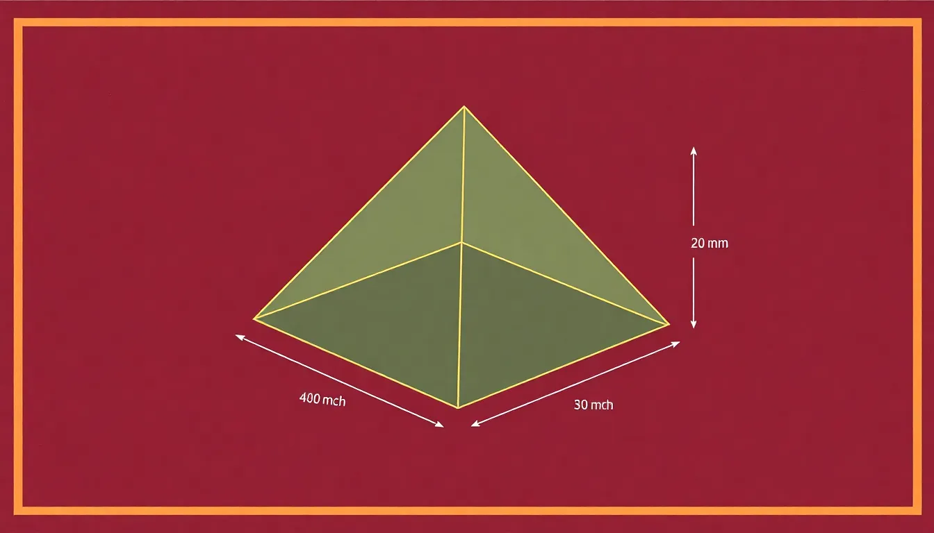 Volume of a Rectangular Pyramid: Unlock Easy Formulas and Real-Life ...
